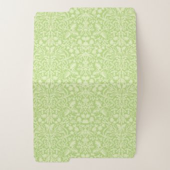 Pastel Baroque Botanical File Folders | Zazzle