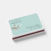 Pastel Blue Wedding Matchboxes | Zazzle