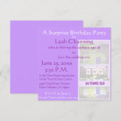 Pastel Casino Slot Machine Birthday Party Invitation | Zazzle