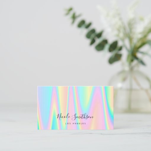 pastel colors design business card | Zazzle