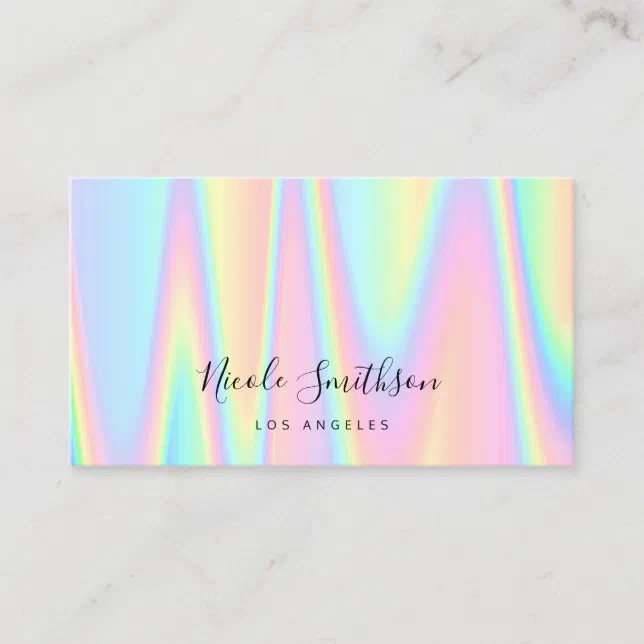 pastel colors design business card | Zazzle