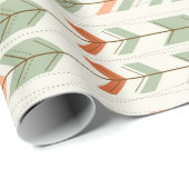 Pastel Colors Tribal Arrows Pattern Wrapping Paper | Zazzle