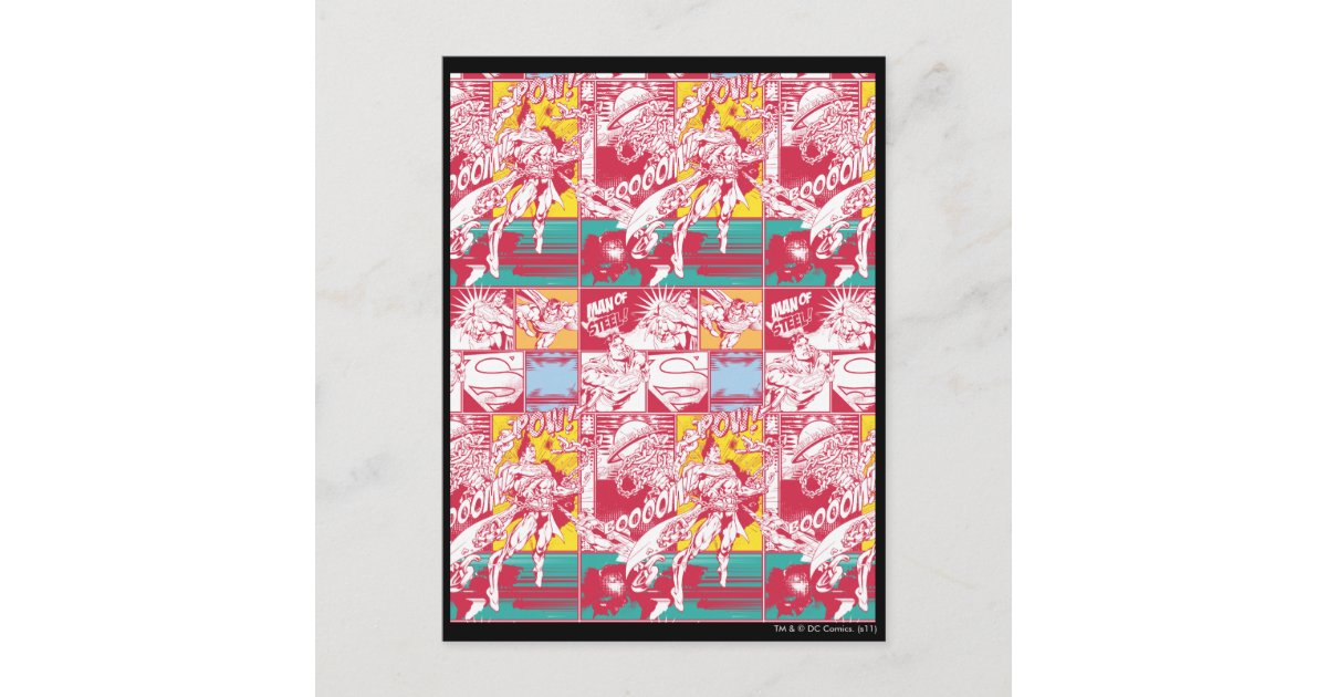 Pastel Comic Art Postcard | Zazzle