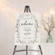 Pastel Floral Wedding Sign | Zazzle