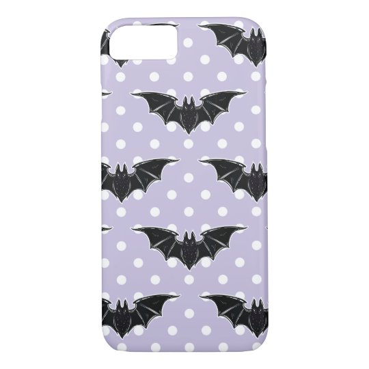 Pastel Goth Phone Case Spooky Cute Bats Kawaii | Zazzle.com