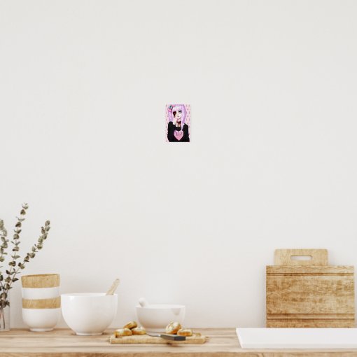 Pastel goth poster | Zazzle