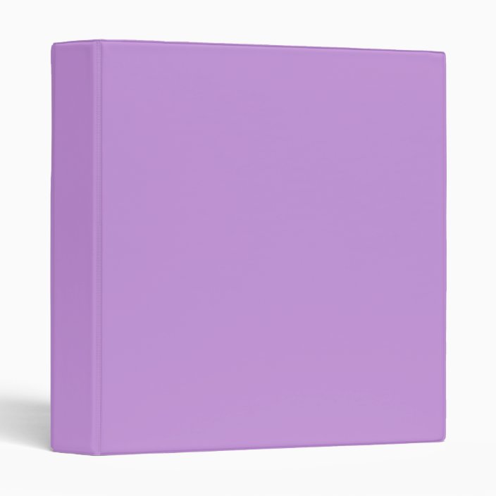 Pastel Lavender Purple Binder | Zazzle.com