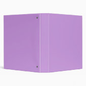 Pastel Lavender Purple Binder | Zazzle