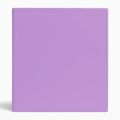 Pastel Lavender Purple Binder | Zazzle