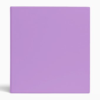 Pastel Lavender Purple Binder | Zazzle