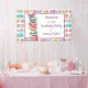 Pastel Macaron Cookie Welcome to Birthday Party Banner | Zazzle