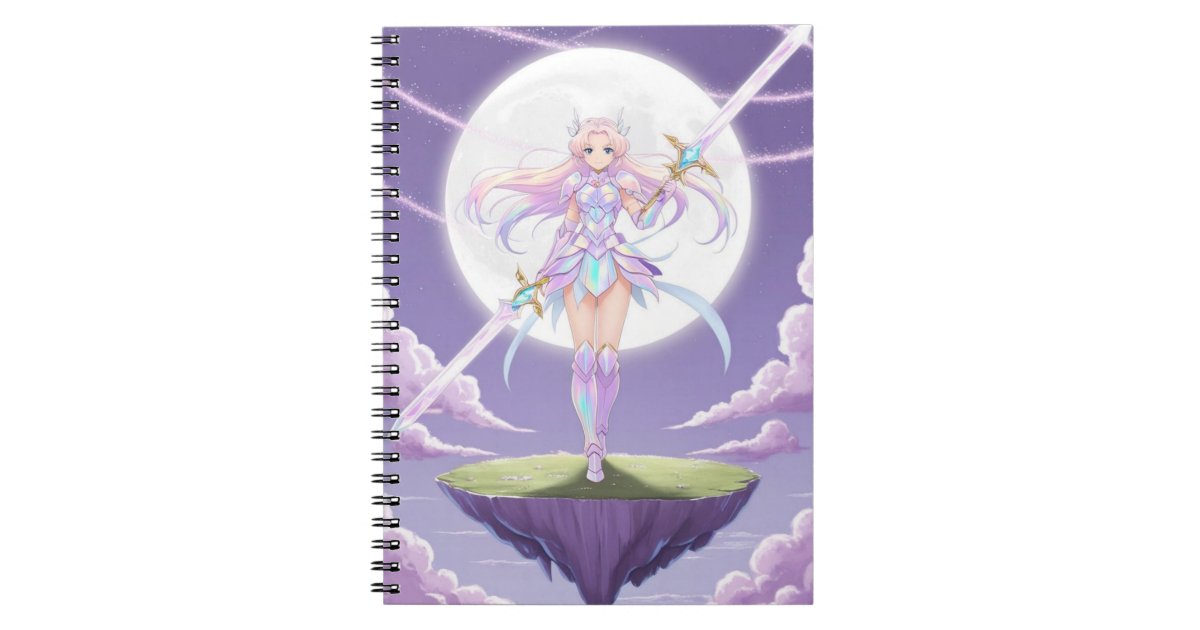 Pastel Magical Girl Journal – Lunar Warrior | Zazzle
