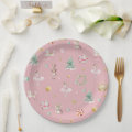 Pastel Nutcracker Christmas Birthday Party Paper Plates | Zazzle