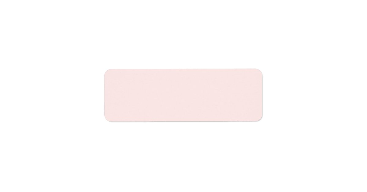 Pastel Pink 1 Label | Zazzle