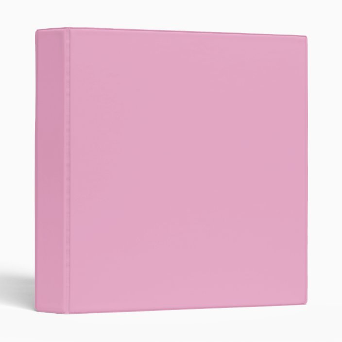 Pastel Pink Binder | Zazzle.com