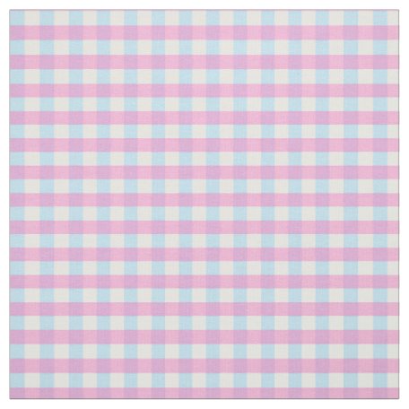 Pastel Plaid Fabric | Zazzle