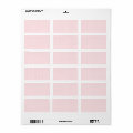 Pastel Pink Candy Stripes. Label | Zazzle