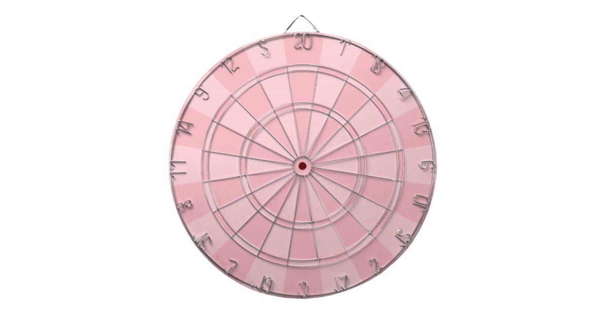Pastel Pink Dart Board | Zazzle