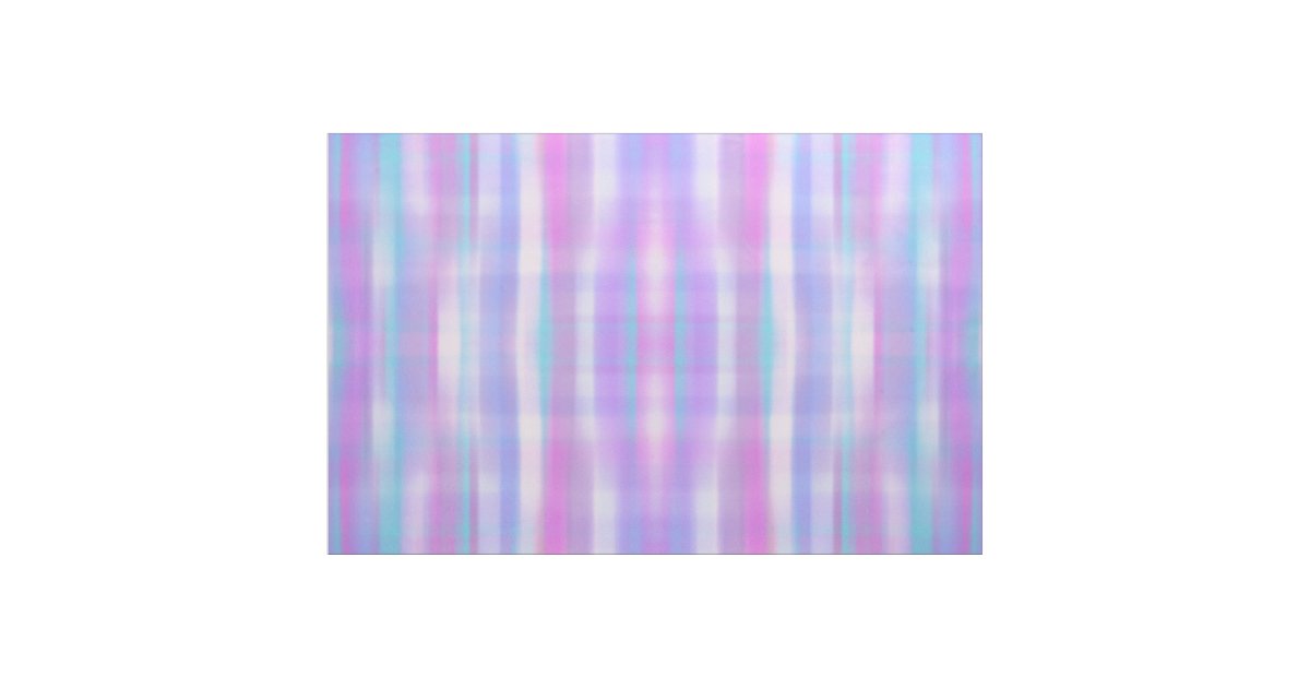 Pastel Plaid Fabric | Zazzle