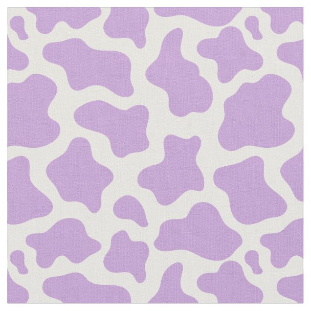 Cow Print, Cow Pattern, Cow Spots, Pink Cow Fabric | Zazzle