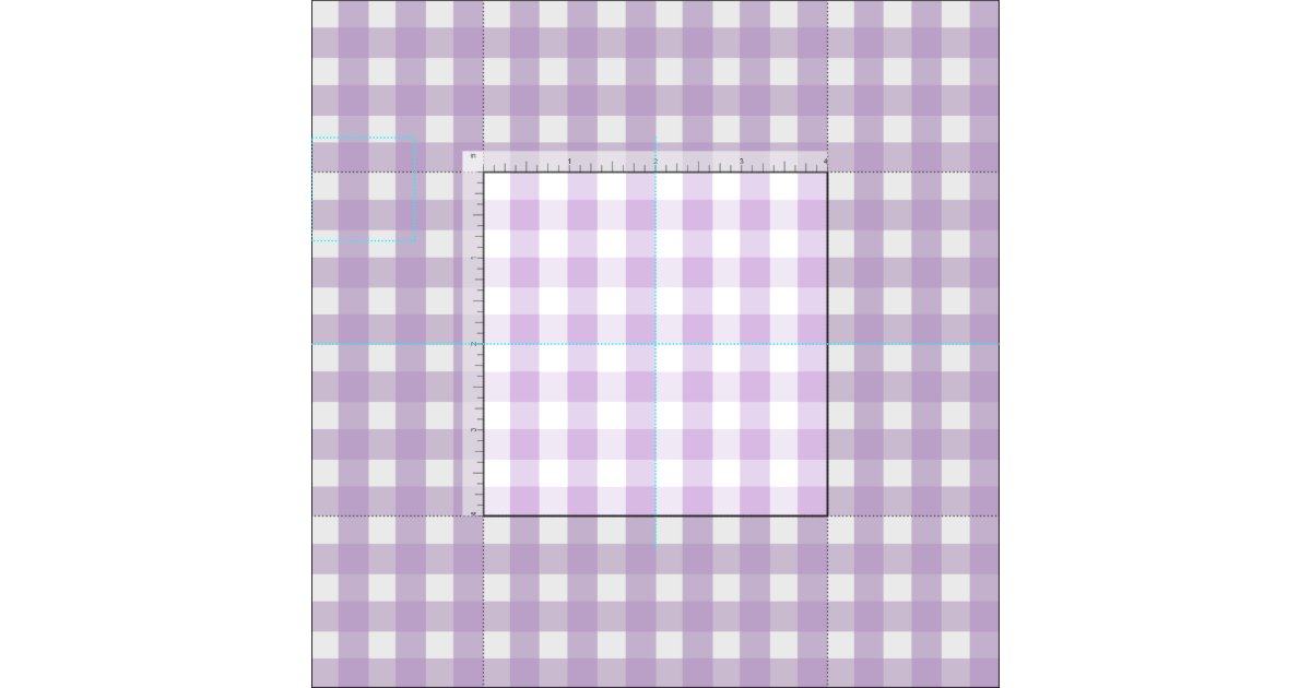 Pastel Purple Gingham Pattern Fabric | Zazzle
