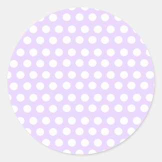 Purple Dot Stickers | Zazzle