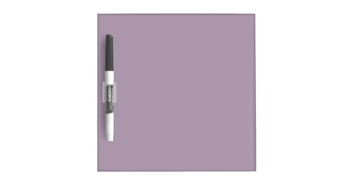 Pastel Purple Solid Color Dry Erase Board | Zazzle