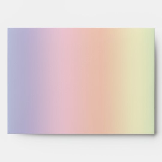 Pastel Rainbow Envelopes | Zazzle.com