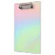Pastel Rainbow of Color Clipboard | Zazzle