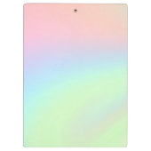 Pastel Rainbow of Color Clipboard | Zazzle