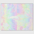 Pastel Rainbow Pink Floral Wrapping Paper | Zazzle