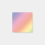 Pastel Rainbow Post It Notes | Zazzle