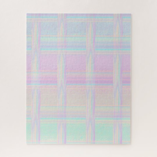 Pastel Rainbow Sparkle Holographic Jigsaw Puzzle | Zazzle.com