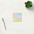 Pastel Rainbow Sticky Notes | Zazzle