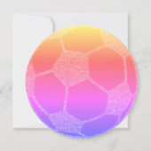 Pastel Soccer Ball Birthday, Soccer party Invitation | Zazzle