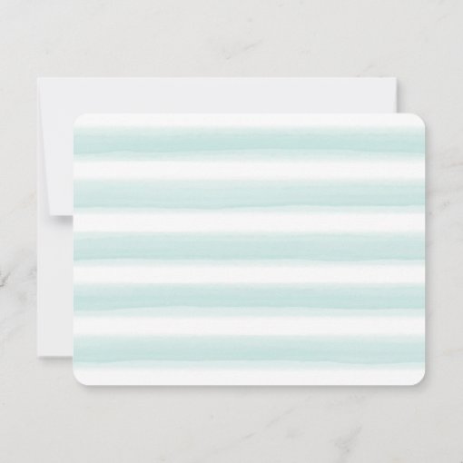 Pastel Teal and Gray Stationery Suite for Women Note Card | Zazzle