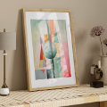Pastel Watercolor Abstract Wall Art | Zazzle