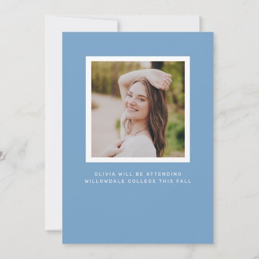 Pastels Groovy Retro Photo Graduation Announcement | Zazzle