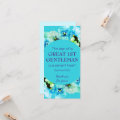 Pastor Appreciation 1ST GENTLEMAN Thank You Card | Zazzle