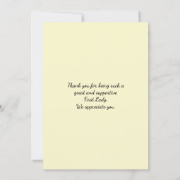PASTOR APPRECIATION | 1ST LADY | Floral Thank You | Zazzle