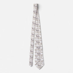 Pastor Attributes Neck Tie | Zazzle