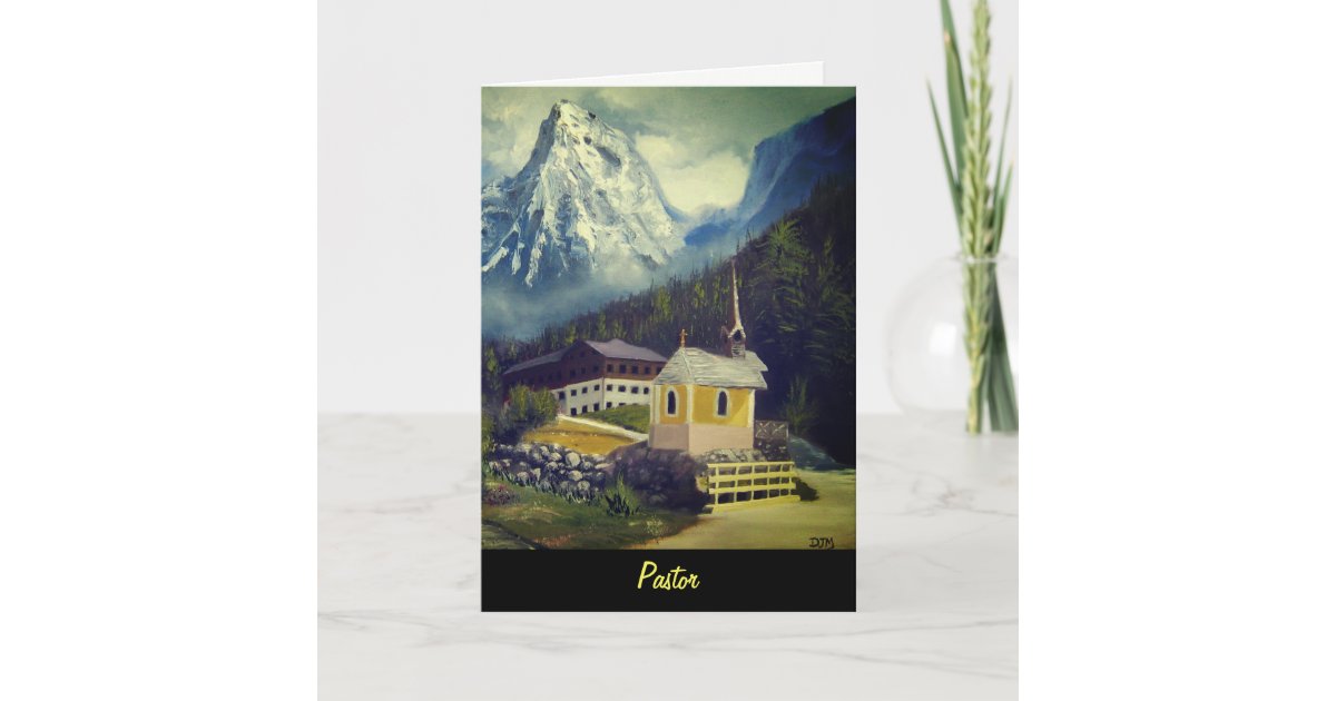 Pastor Birthday Card | Zazzle