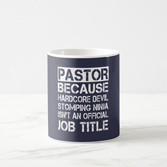 Pastor Coffee Mug | Zazzle.com