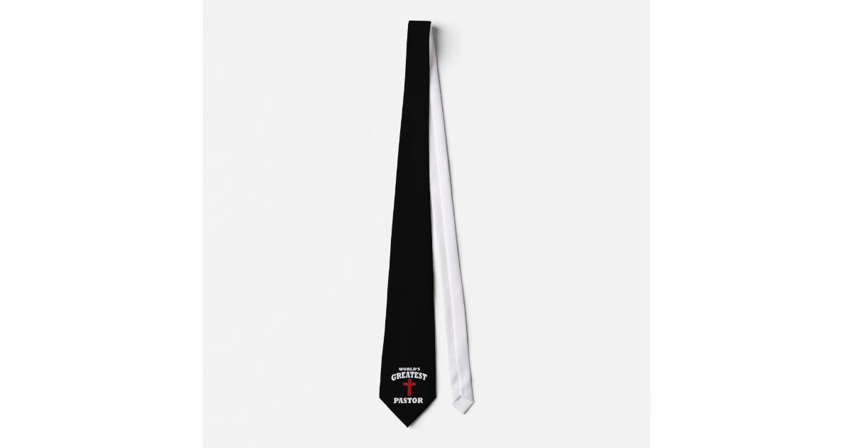 Pastor Neck Tie | Zazzle