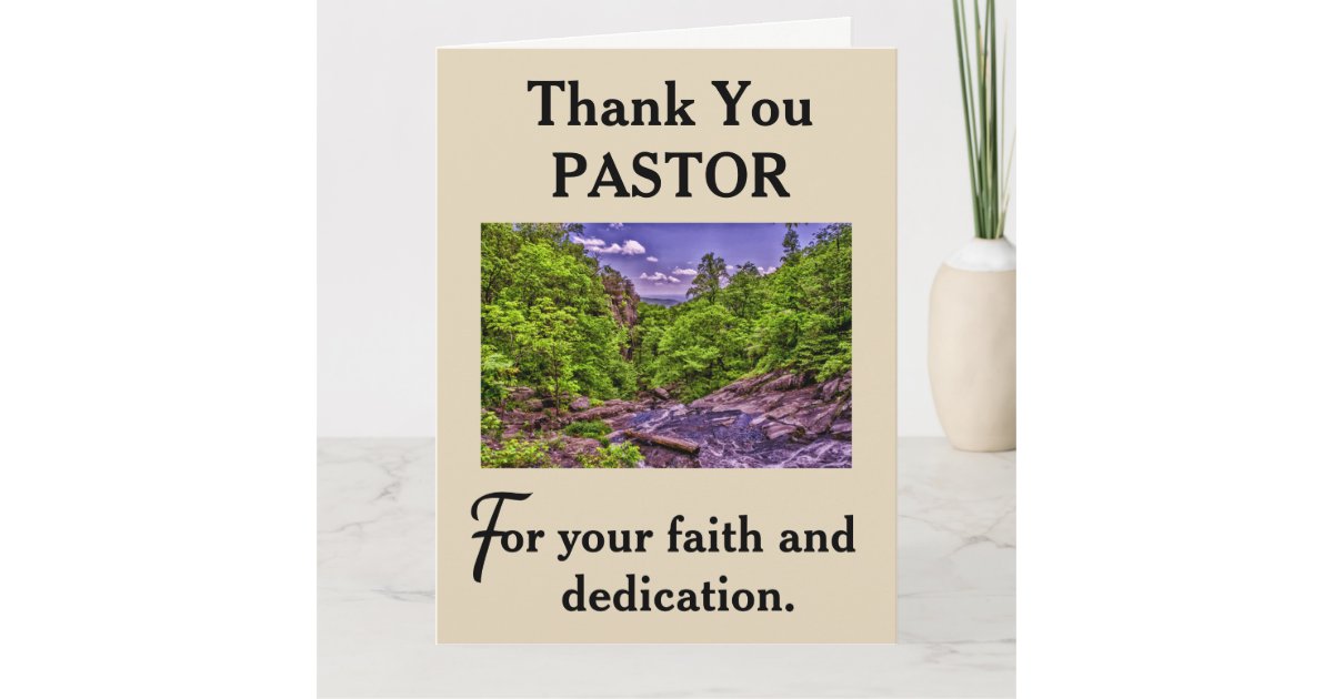 Pastor Appreciation Cards Free Printable