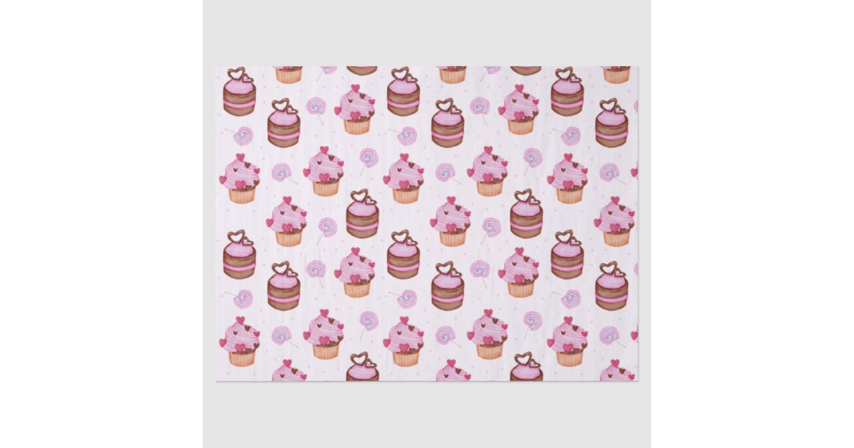 Pastries tissue paper | Zazzle