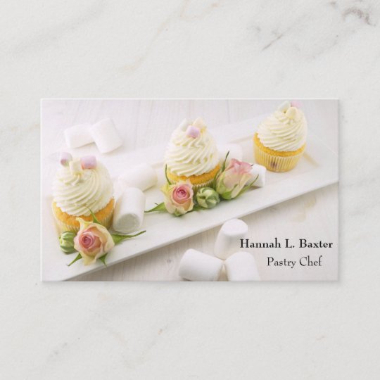 Pastry Chef Business Card | Zazzle.com
