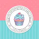 Pastry Cupcake Thank You Sticker | Zazzle