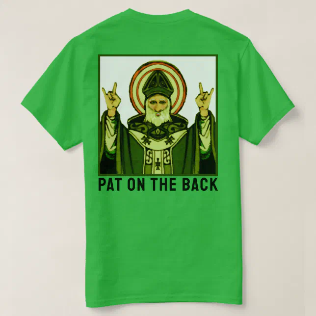 Pat On The Back T-Shirt | Zazzle