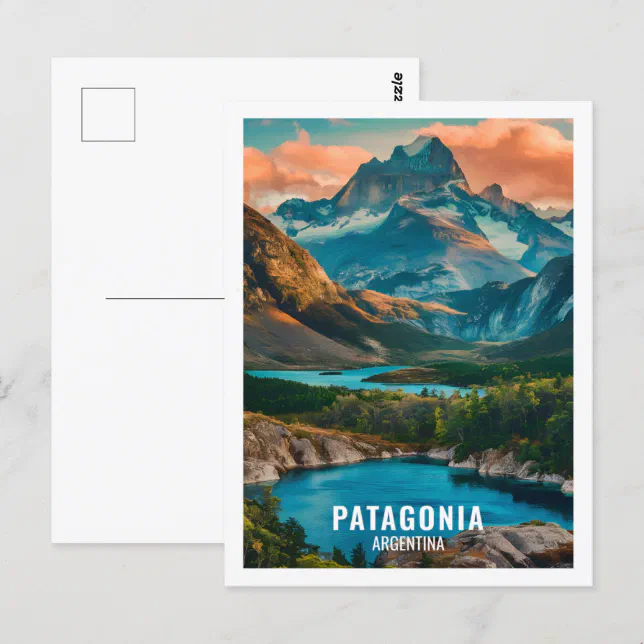 Patagonia Argentina Famous Travel Place Postcard | Zazzle